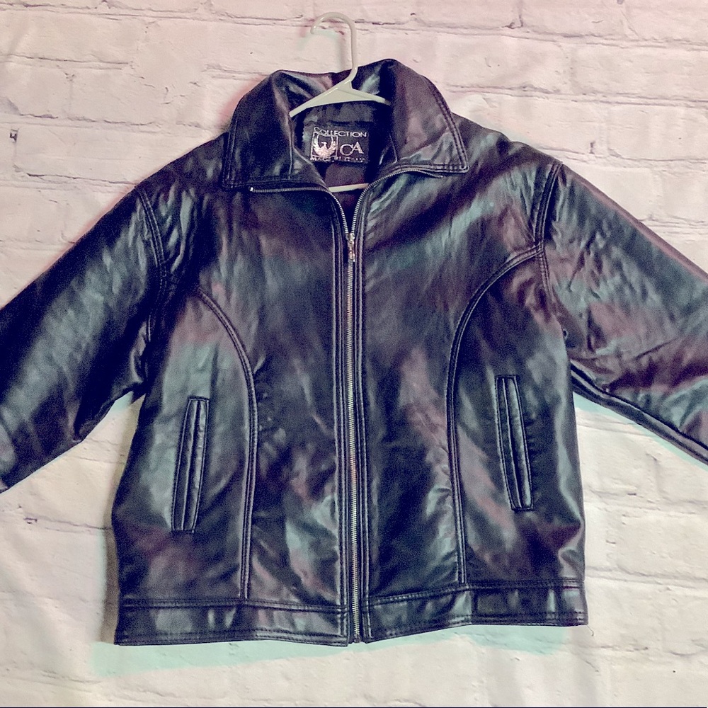 Collection Made In Italy Leather Jacket. - Gem